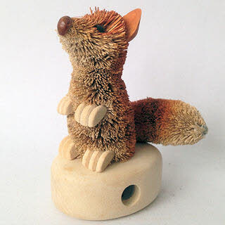 Bristlebrush wooden pencil sharpeners