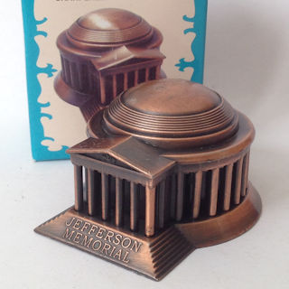 Sharpenking Die-cast copper colored miniature pencil sharpeners collection