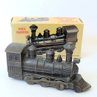 Miniature Train Pencil sharpeners collection