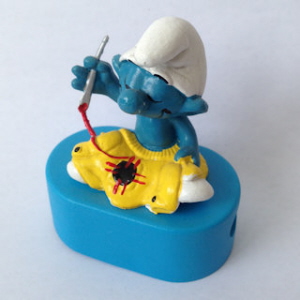 Bullyland Smurfs pencil sharpeners